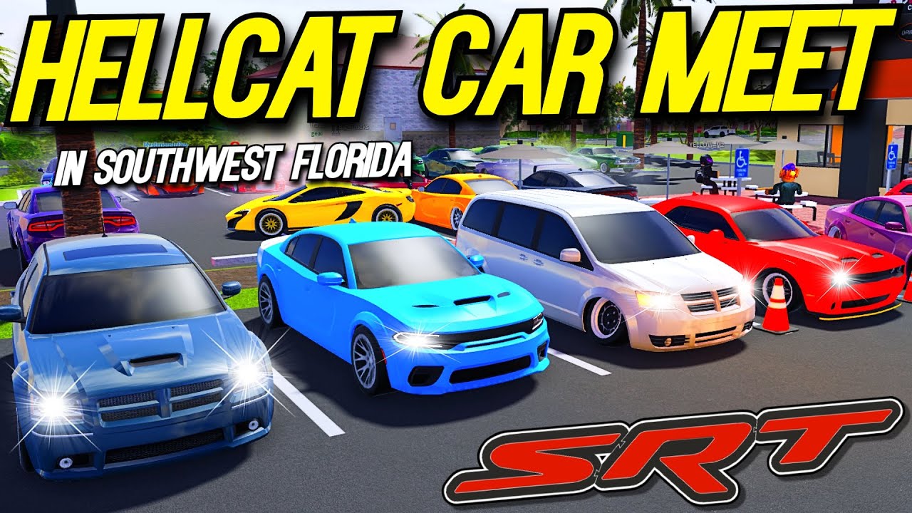I went to a HUGE HELLCAT CAR MEET in Southwest Florida! - YouTube