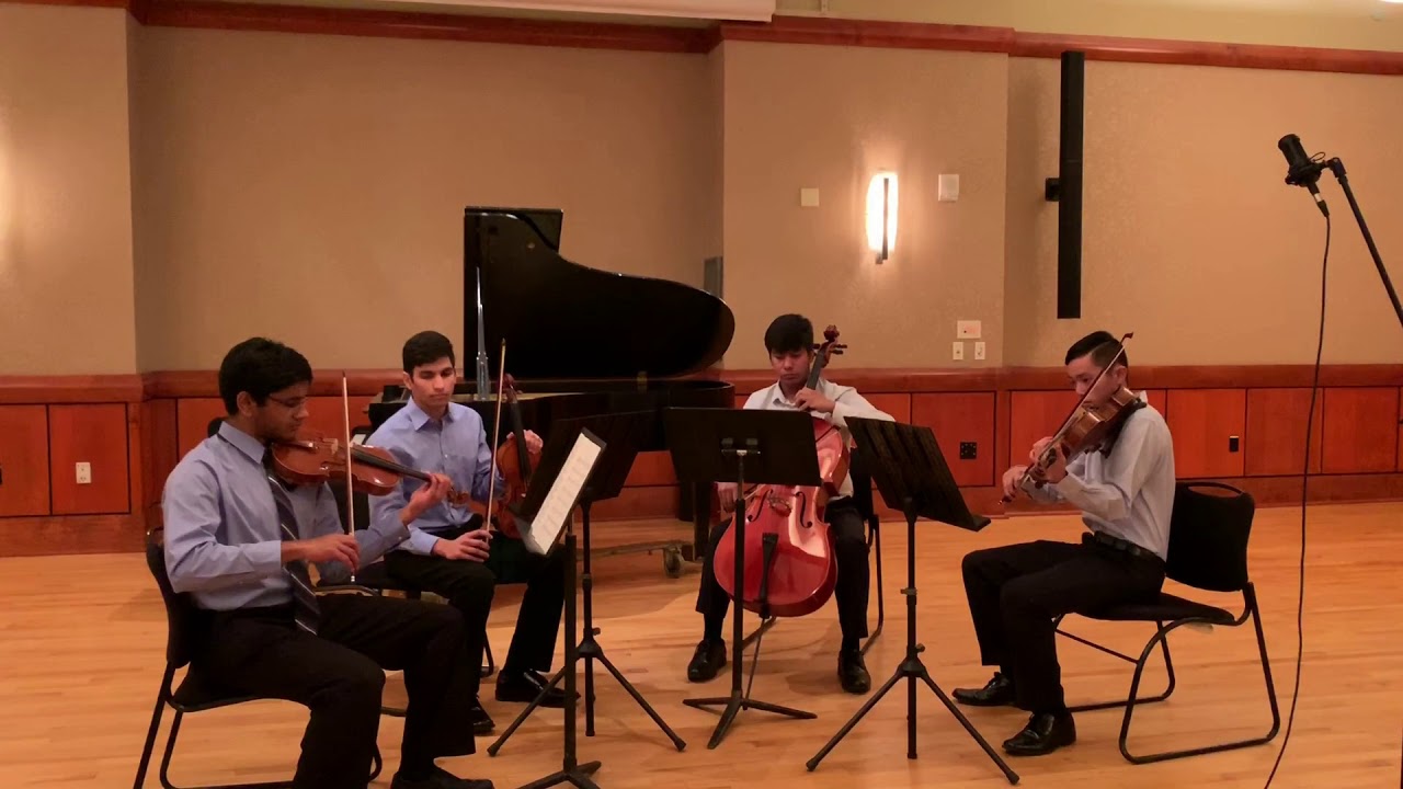 Samuel Barber String Quartet in B Minor Op. 11 - YouTube