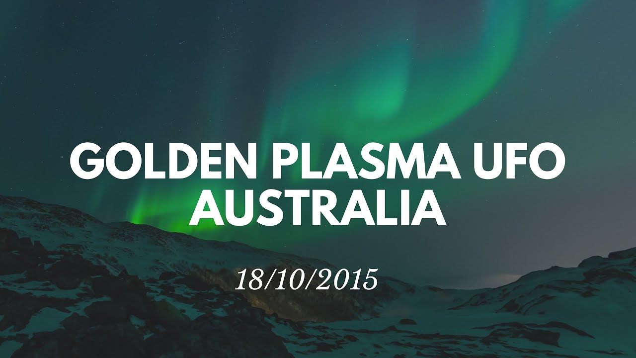 Golden Plasma Triangle UFO in Perth, Australia 💛 - YouTube