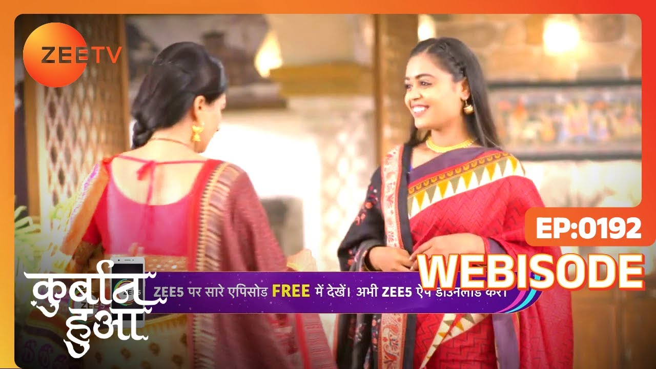 Chahat puts an end to Vyasji's pretence - Qurbaan Hua - Romantic Hindi ...