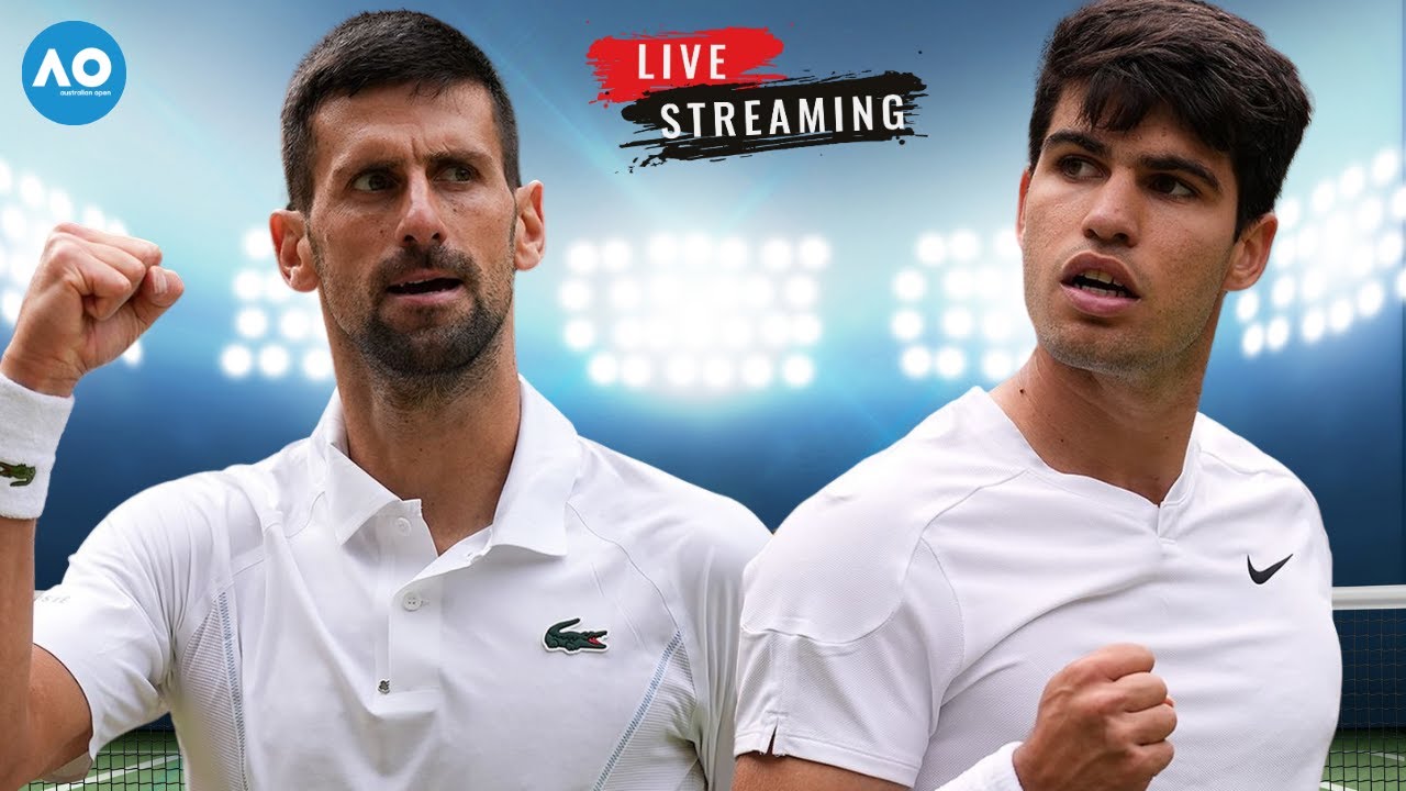 ATP LIVE CARLOS ALCARAZ VS NOVAK DJOKOVIC ATP AUSTRALIAN OEPN 2025 ...