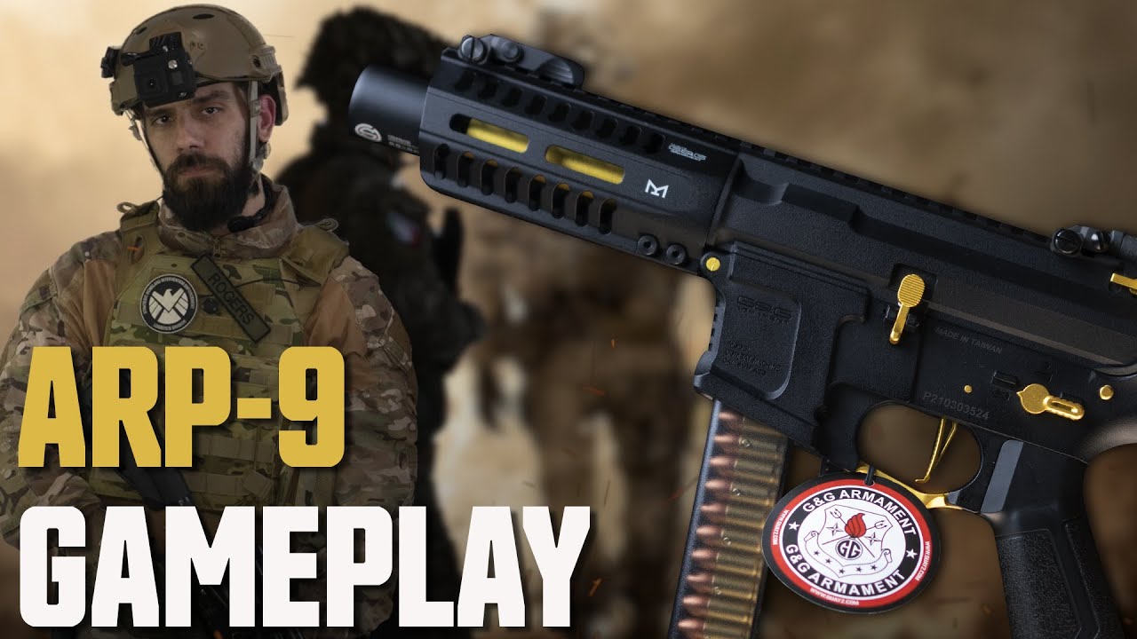 G&G ARP9 GOLD Gameplay! solo VS squad ! - YouTube