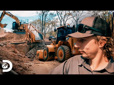 Equipe se perde ao explorar terreno selvagem | Febre do Ouro: O Desafio de Parker | Discovery Brasil