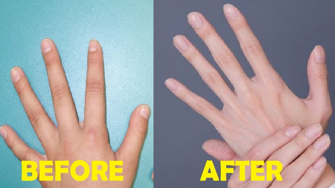 how to grow your fingers longer super easy - YouTube