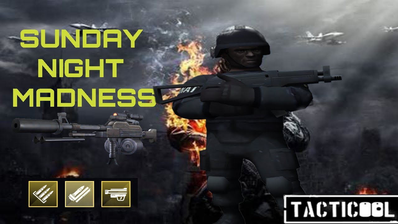 Tacticool- THE Power of Rick MG -Sunday Night Clash - Taking over US servers again 👑🔥💪 - YouTube