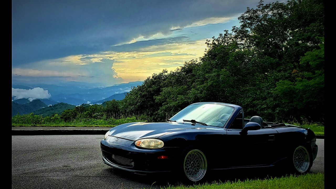 350hp Turbo Miata - Tail of the Dragon (Pure Turbo Sound) - YouTube