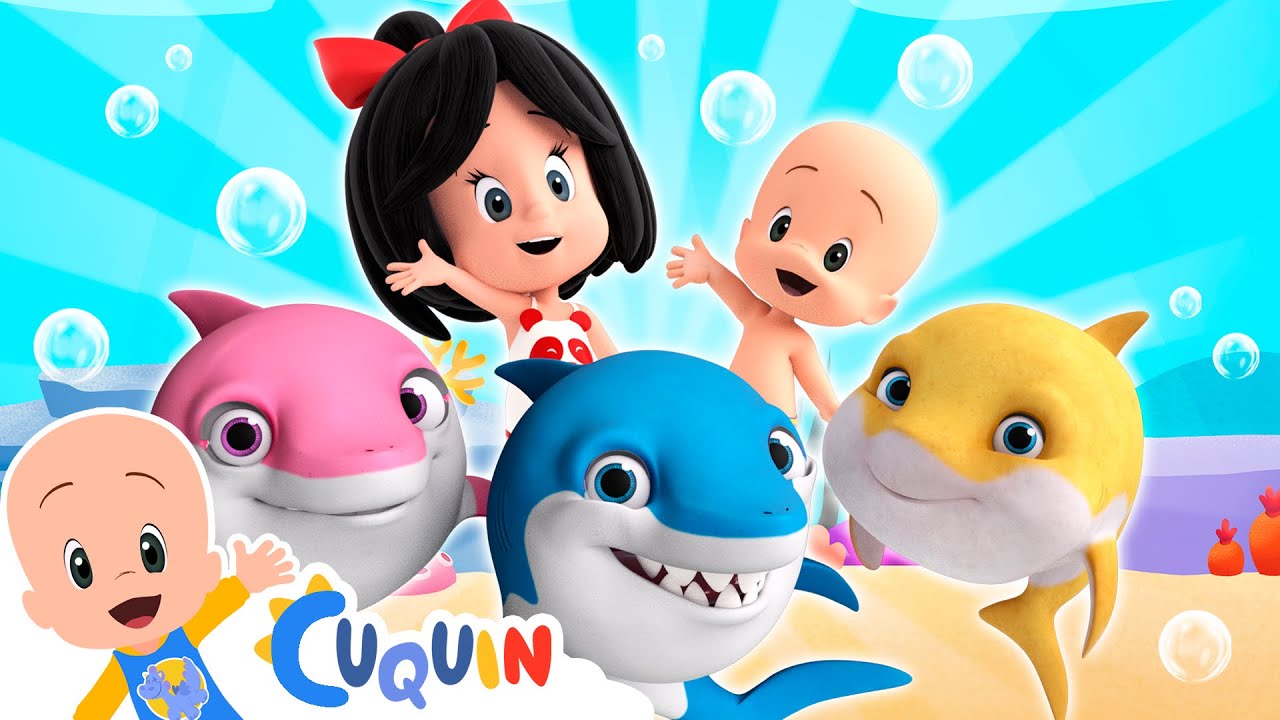 Baby Shark | Familia Dedo | Cleo & Cuquín | Canciones | Niños - YouTube