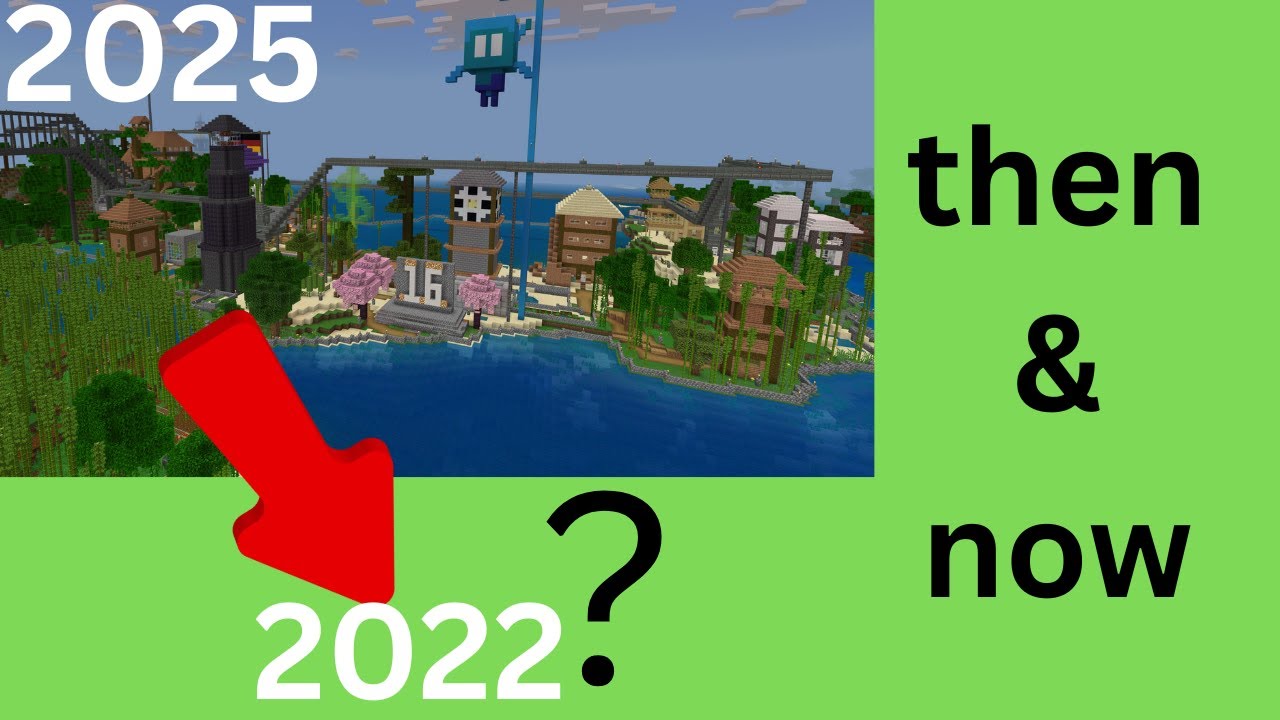 3 Year Minecraft Server | Then and Now 2022-2025 - YouTube