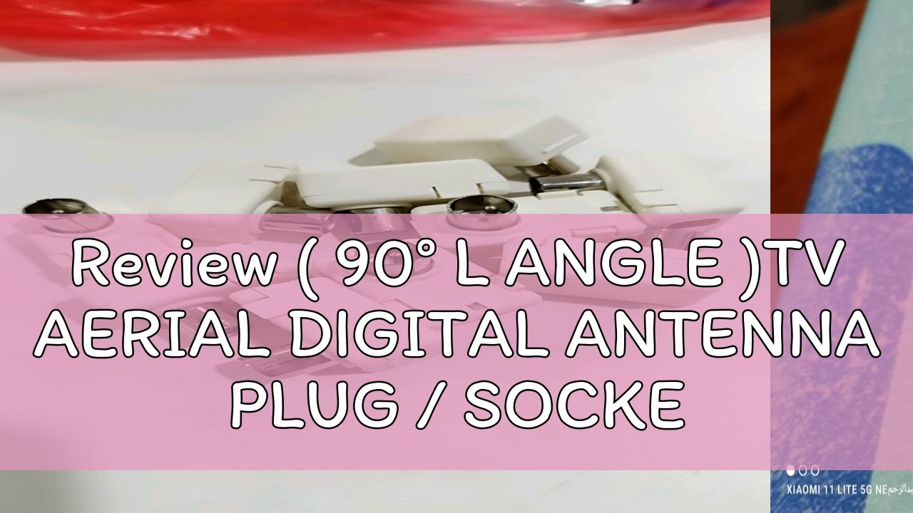 Review ( 90° L ANGLE )TV AERIAL DIGITAL ANTENNA PLUG / SOCKET CONNECTOR ...