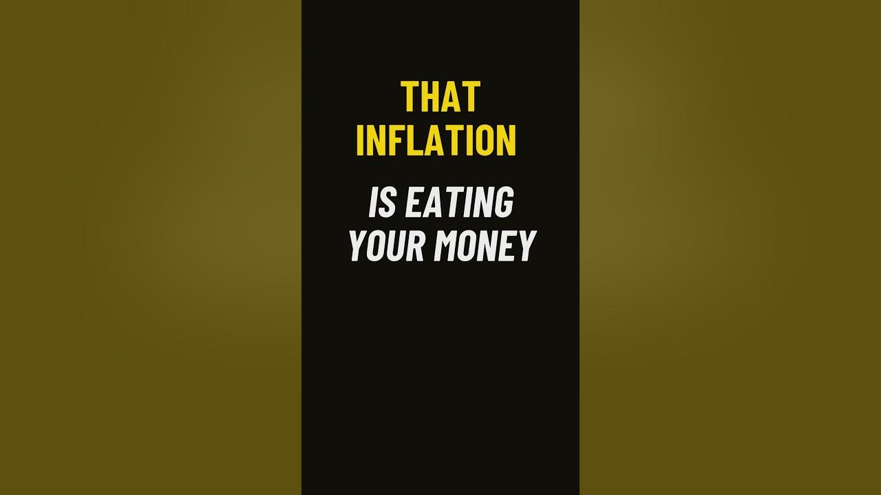 Inflation is the silent killer of wealth - slowly eroding the purchasing power of money! - YouTube