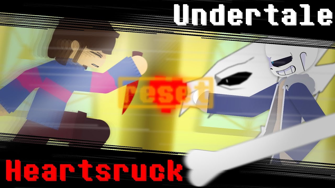 Undertale : Heartstruck (Undertale Custom AU) | A Sticknodes Pro Animation - YouTube