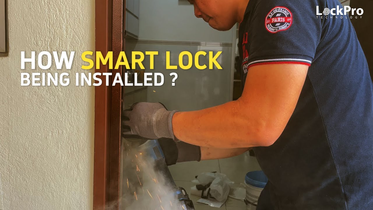A SMART LOCK INSTALLATION - (Lockpro Technology Introduction) # ...