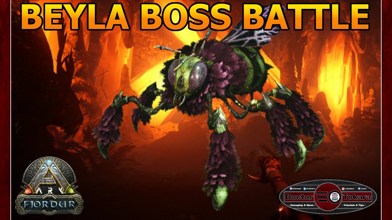 Beyla Boss Battle - Ark Survival Evolved Fjordur - Episode 40 - YouTube