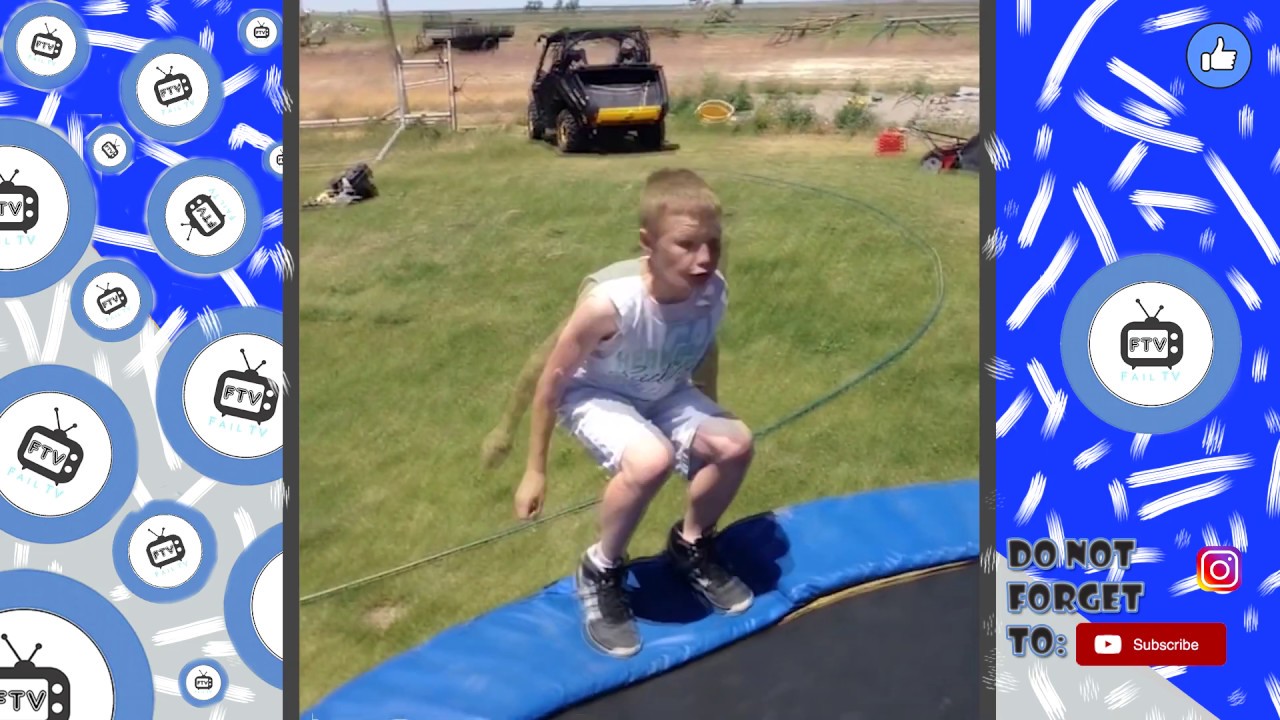Best trampoline fails ¤ Fail TV - YouTube