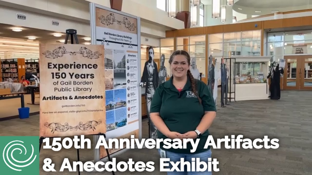 Experience 150 Years of Gail Borden Public Library: Artifacts ...
