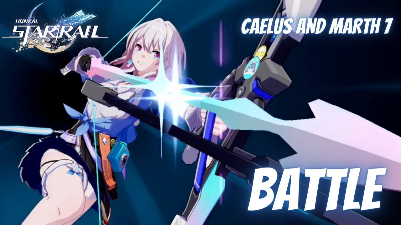 Caelus and March 7th fight in Honkai Star rail - YouTube