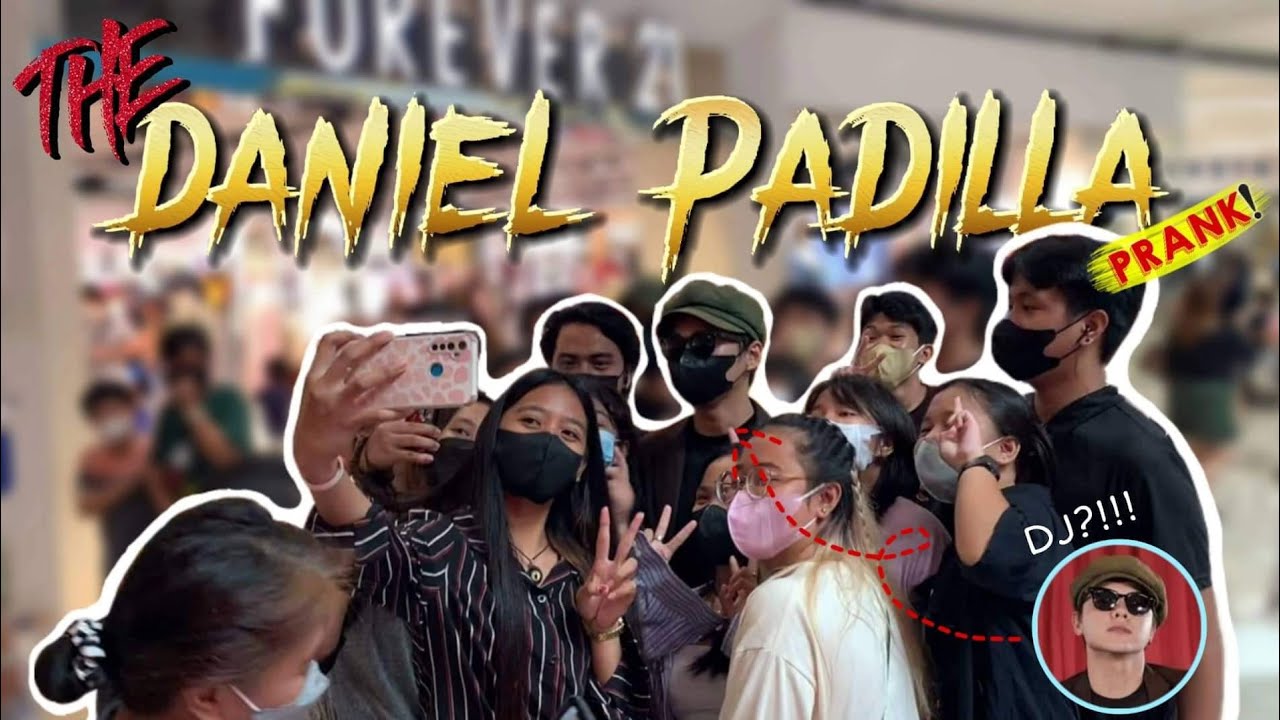 The Daniel Padilla Prank In Sm North Edsa | Celebrity Prank - YouTube