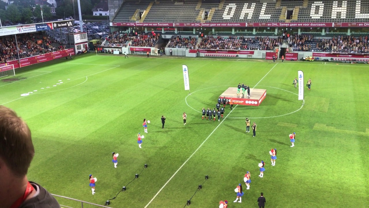 Belgian Red Flames: last goodbye before European Championship - YouTube