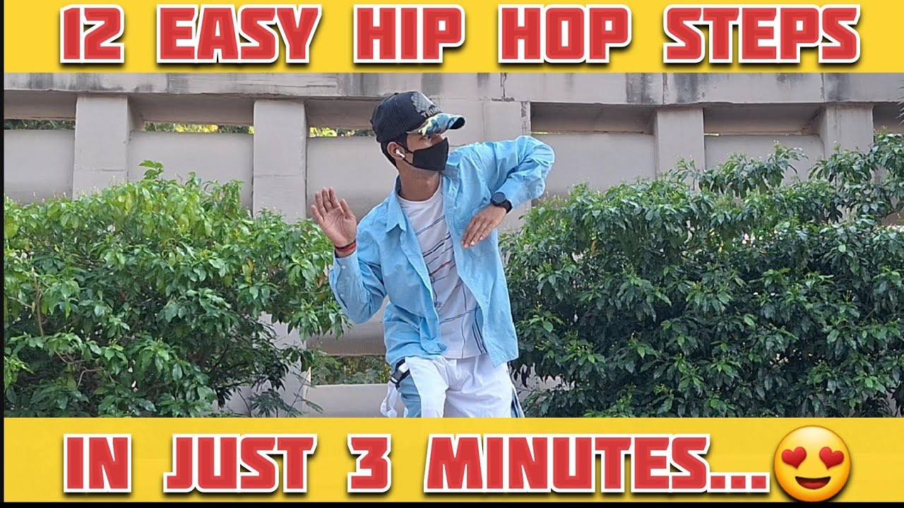 12 Easy Hip Hop Steps || Hip Hop Dance Tutorial ||#dance #hiphop #step ...