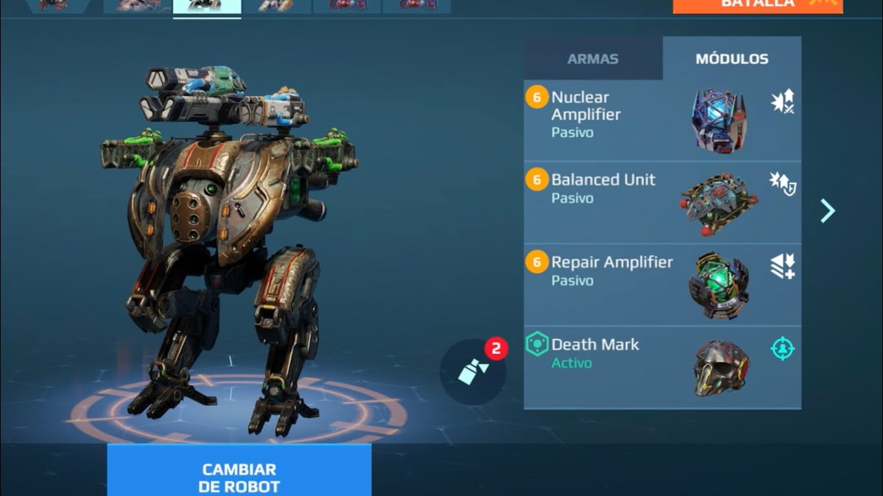Angler MK3 DeadMark | War Robots Gameplay - YouTube