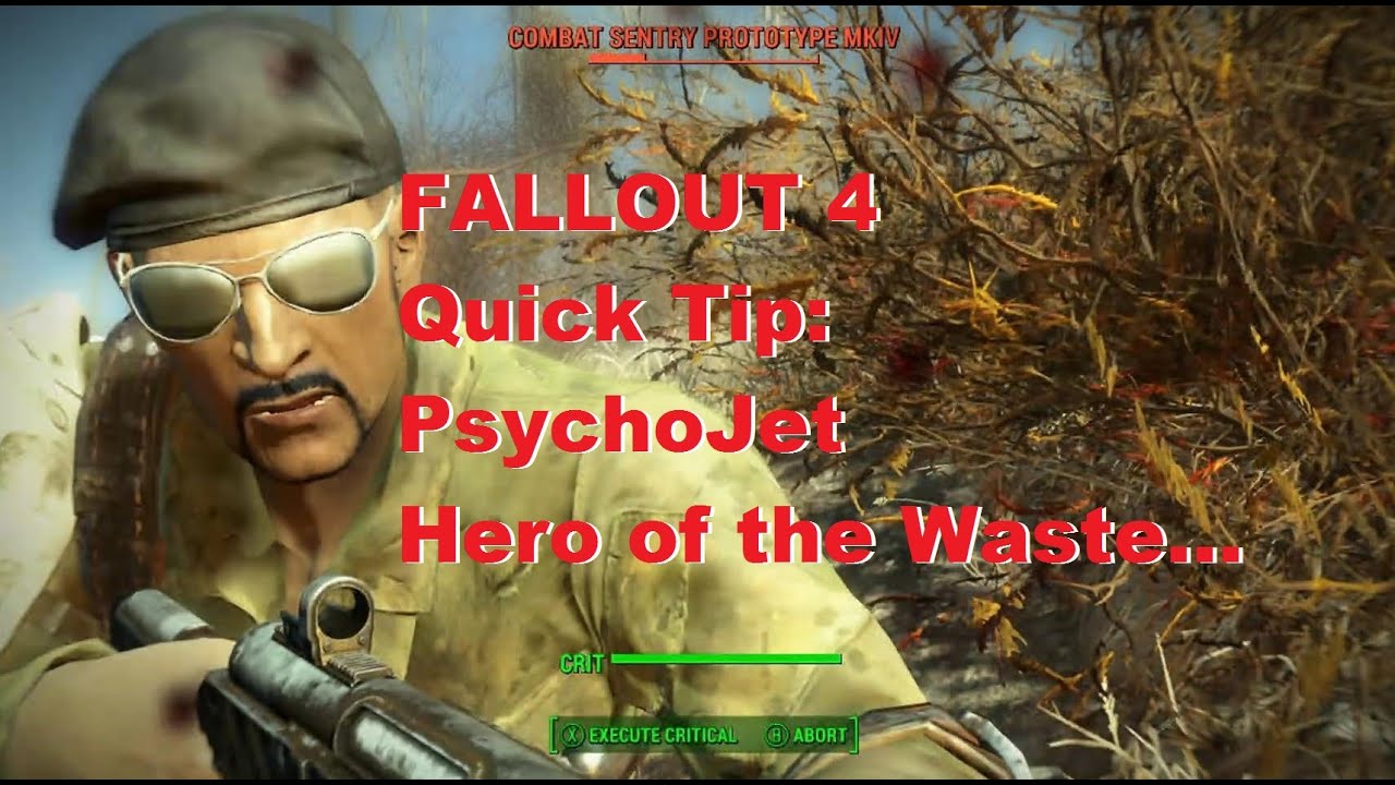 Psycho Jet Hero of the Waste Fallout 4 - YouTube