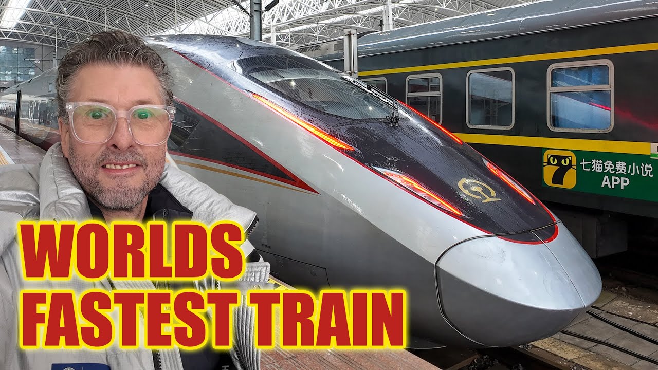 First Class on China's ULTRA High-Speed Flat Bed Train. - YouTube