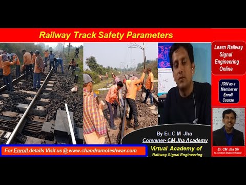 RAILWAY TRACK PARAMETERS & GRADIENT - YouTube