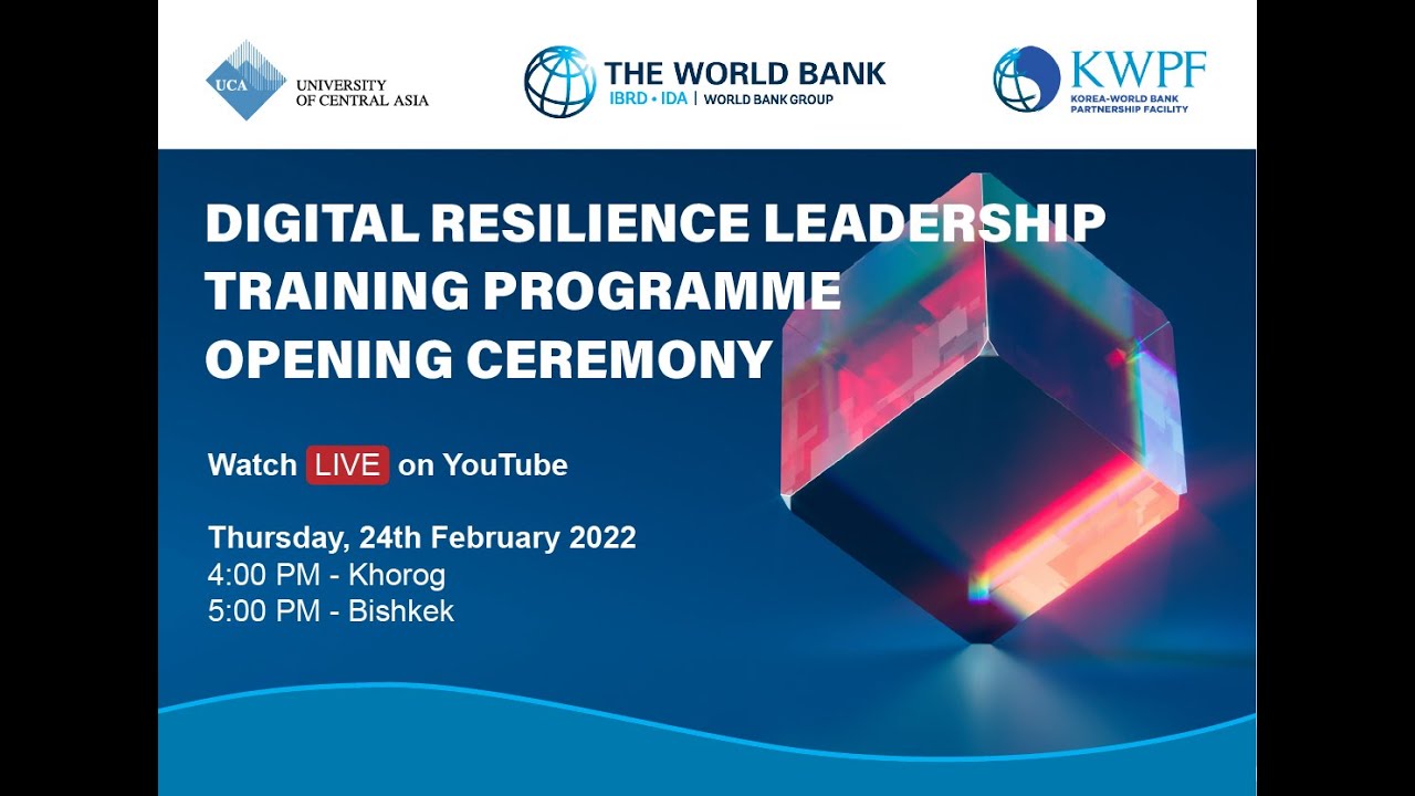 Opening Ceremony: Digital Resilience Leadership Training Programme ...