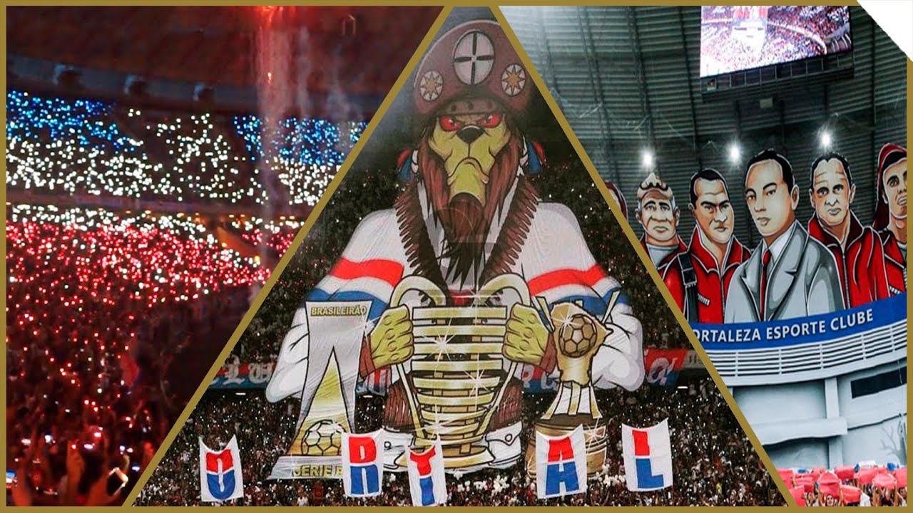 MELHORES MOSAICOS DA TORCIDA DO FORTALEZA - YouTube