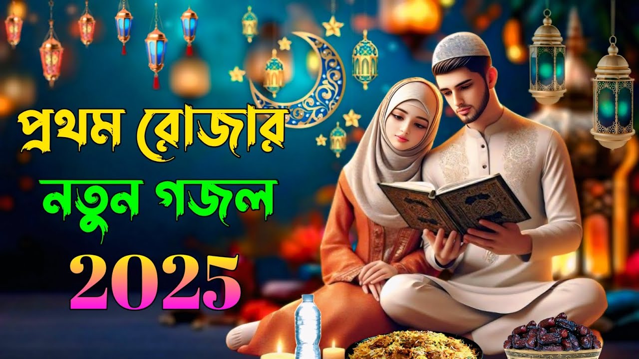 প্রথম রোজার নতুন গজল 2025 | রমজানের নতুন গজল 2025 | ramazan gojol ...