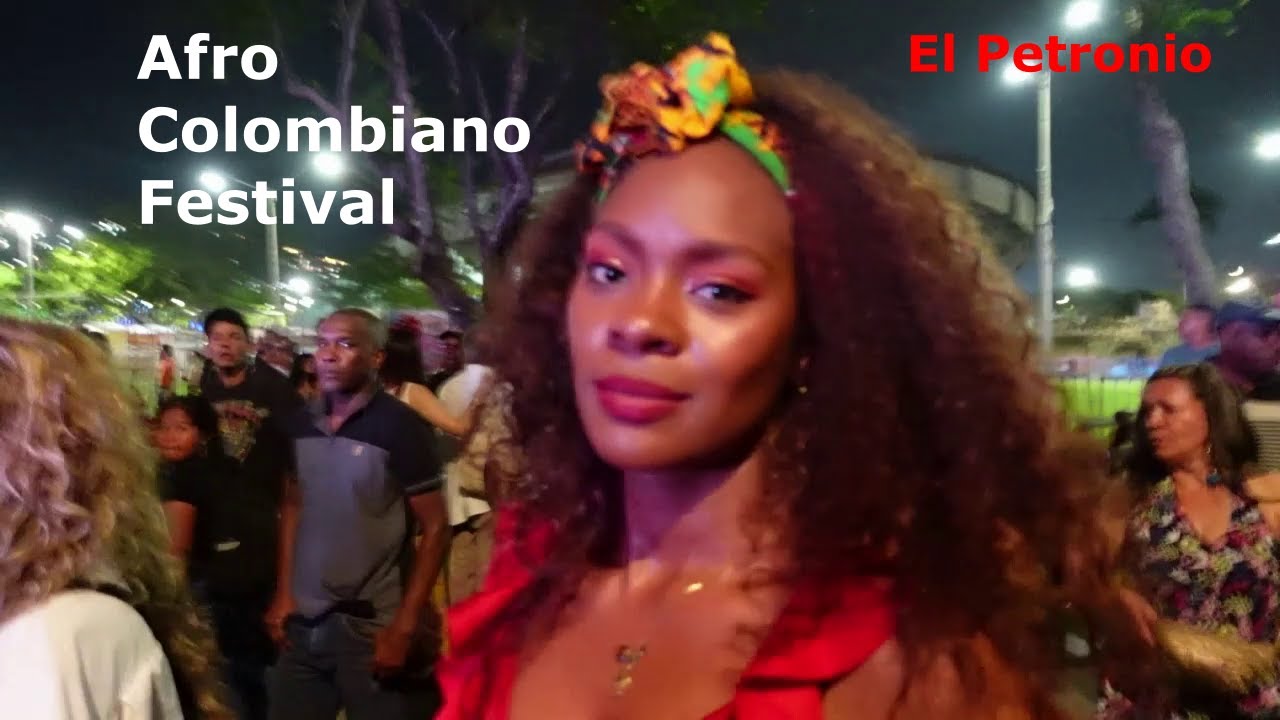 Beautiful Afro Colombian Women - Nightlife in Colombia - YouTube
