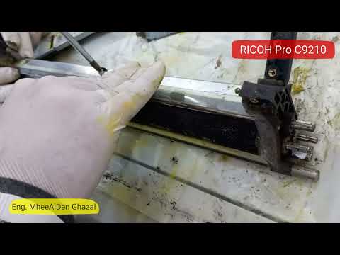 PCU Cleaning Unit replacement and reconstruction for RICOH Pro C9210 ...