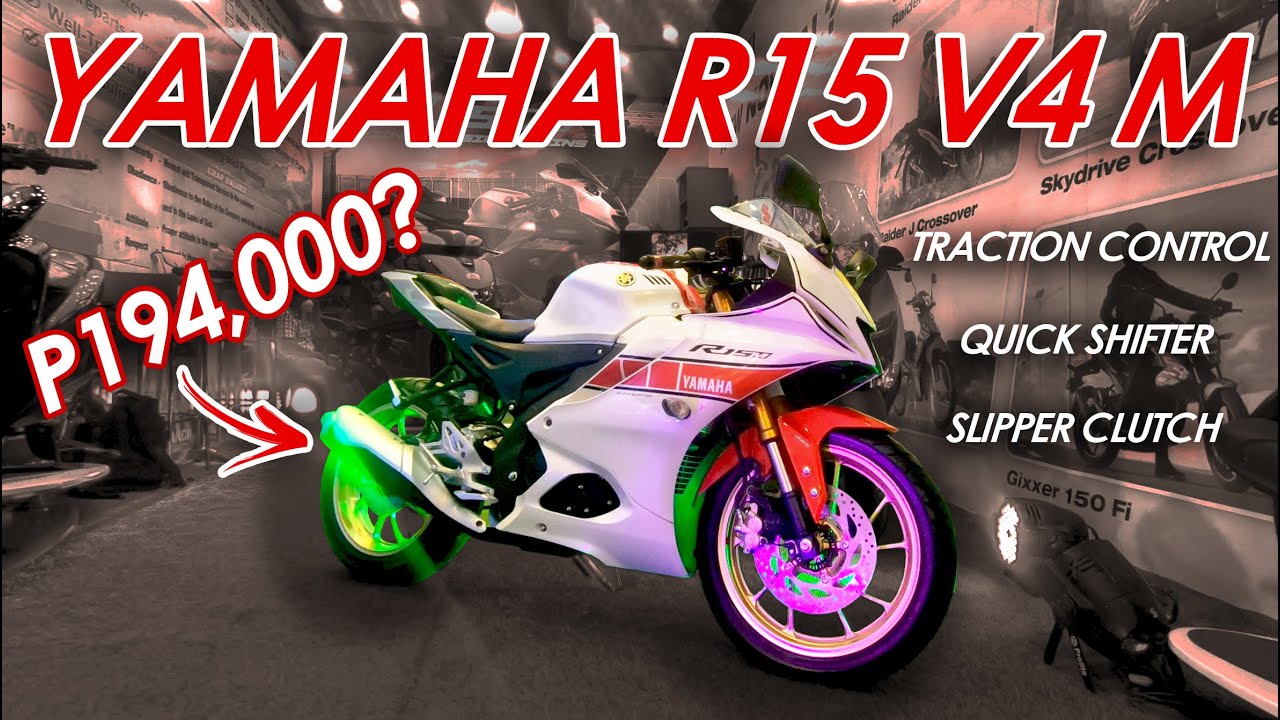 Yamaha R15 V4 M Review | Price Philippines | Features Explained - YouTube