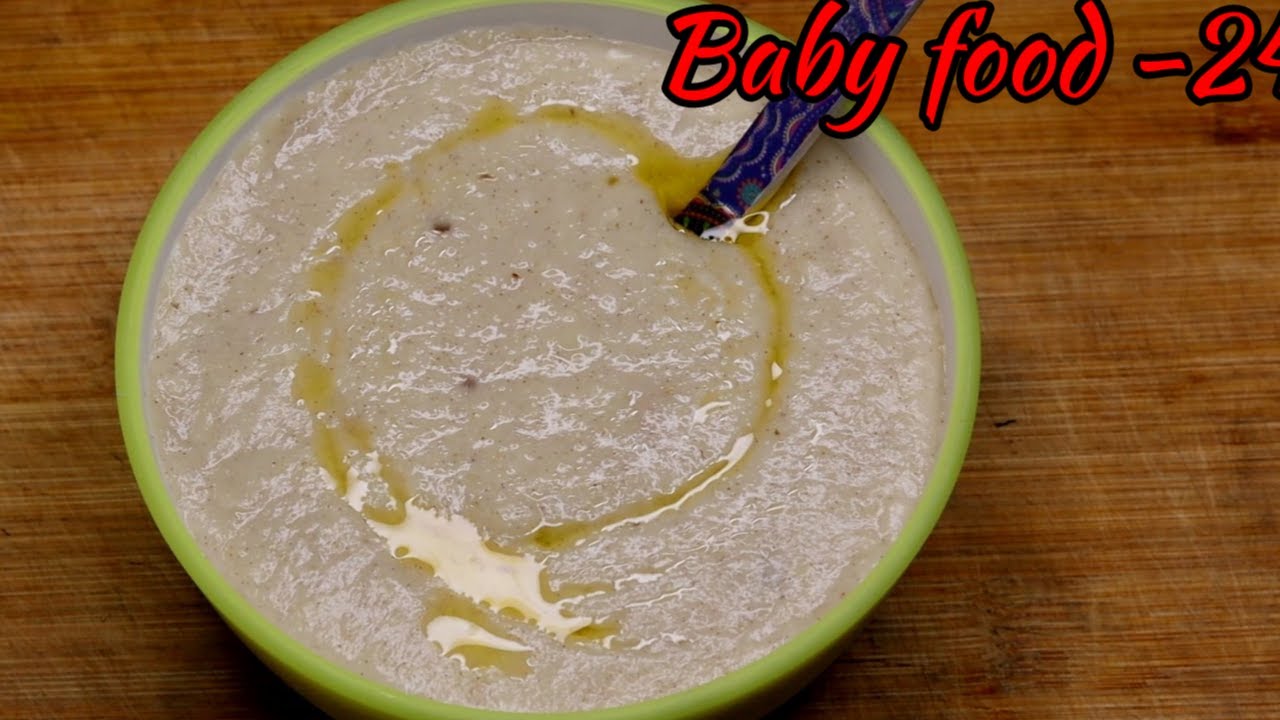 Baby food / healthy millet recipe for 7 + months to 4 yrs old babies ...