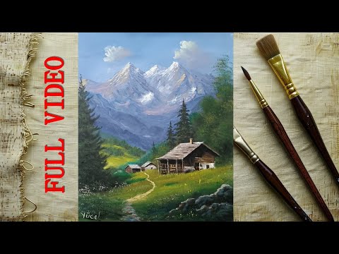 Dağ Manzara Akrilik Boya  Landscape Painting