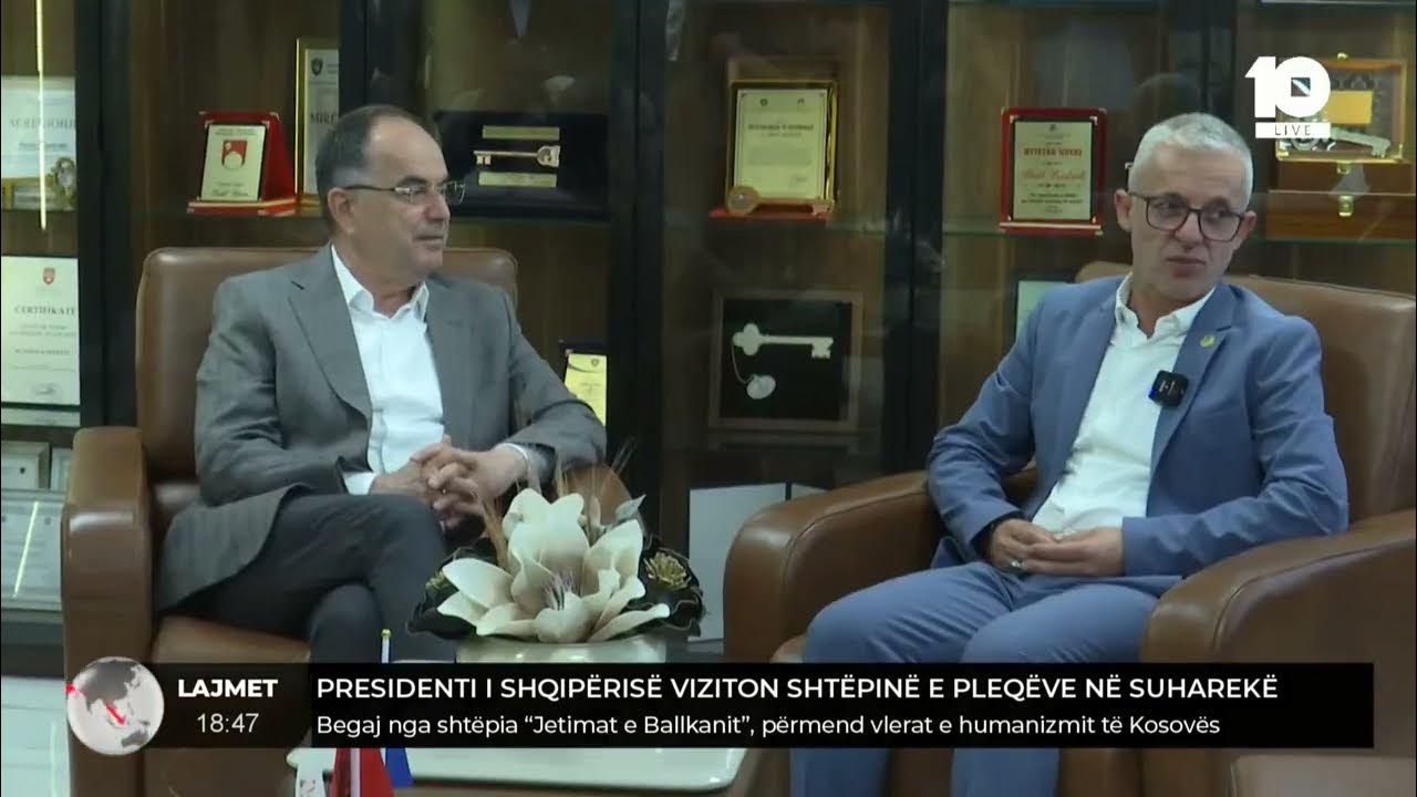 Presidenti i Shqipërisë viziton shtëpinë e pleqëve në Suharekë - YouTube Presidenti i Shqipërisë viziton shtëpinë e pleqëve në Suharekë - YouTube