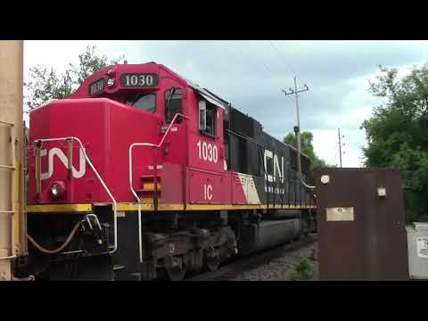 IC 1030 on a Local Train at West Chicago, IL! 7/8/2023 - YouTube