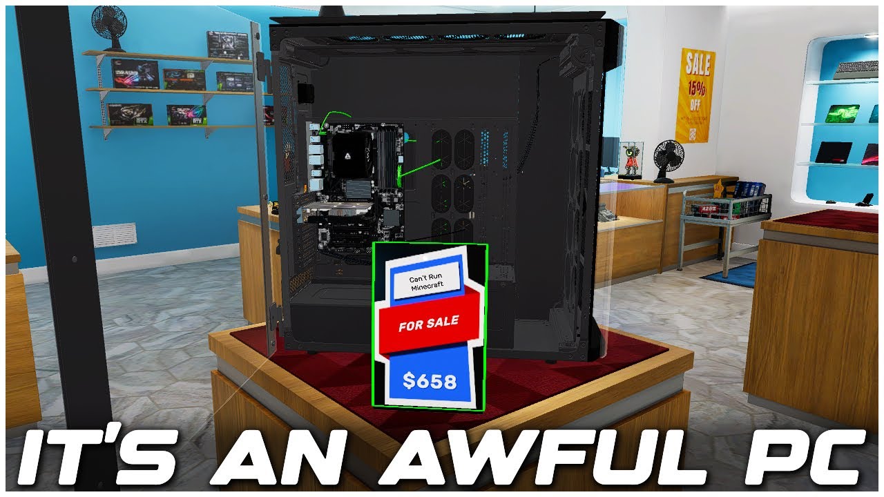 I Fixed a PC SO BAD It Won't Run Minecraft in PC Building Simulator 2 ...