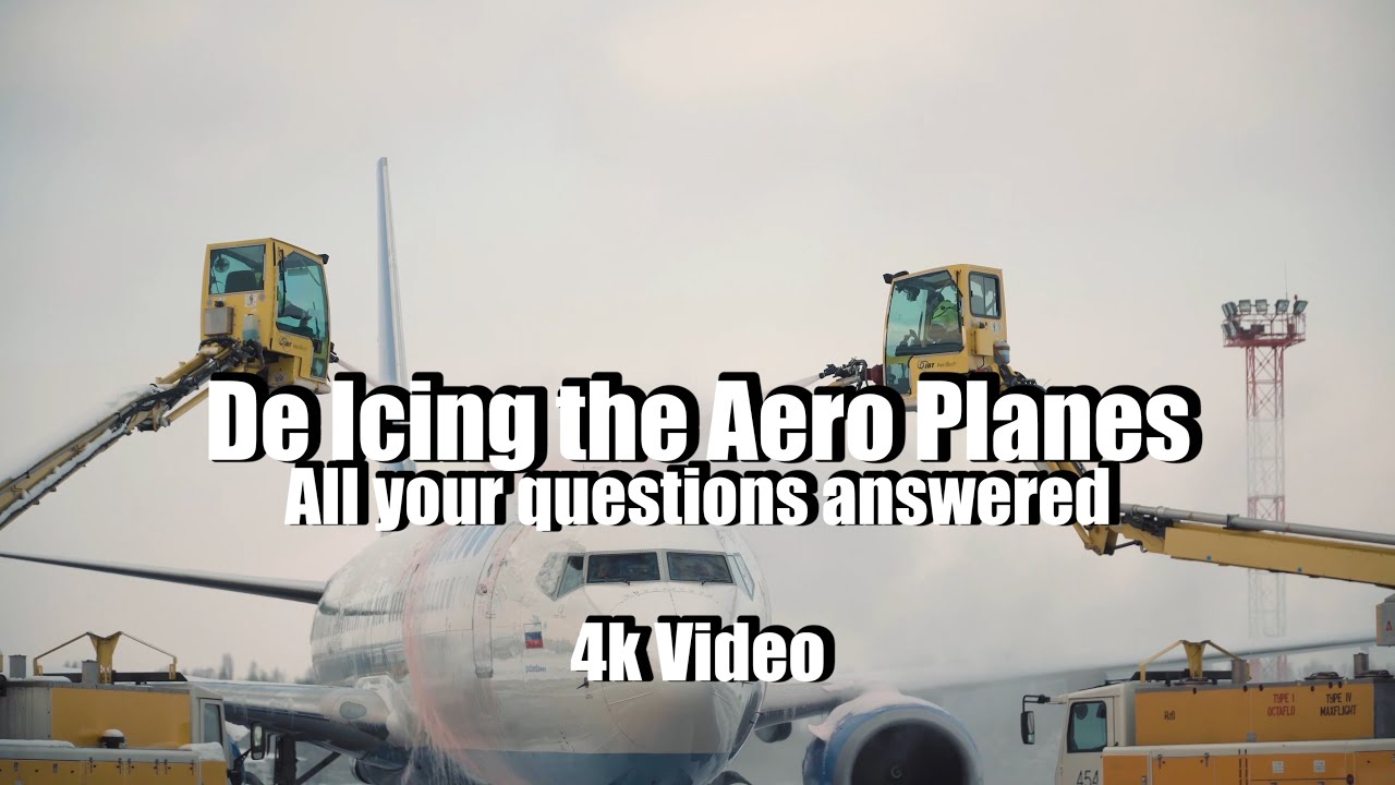 Unlocking the Mystery of Aero Plane De Icing Super Machines in 4k - YouTube