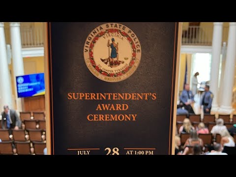 2025 Virginia State Police Superintendent’s Awards - YouTube