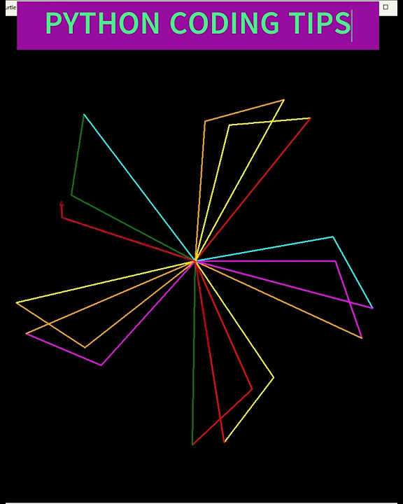 PYTHON ANIMATION TURTLE| #python #science #coding #science #shorts #viral #viralvideo # ...