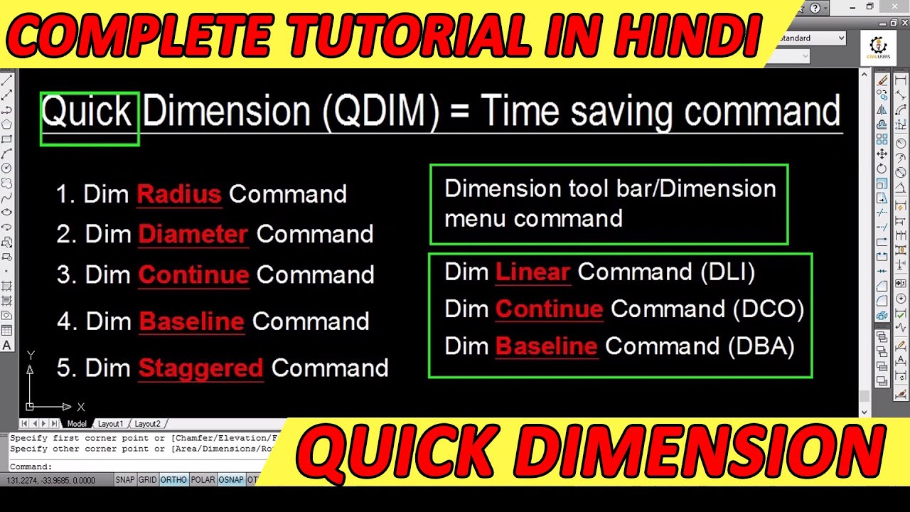 Quick Dimension Command In Autocad Time Saving Command Quick quick-dimension-command-in-autocad-time-saving-command-quick