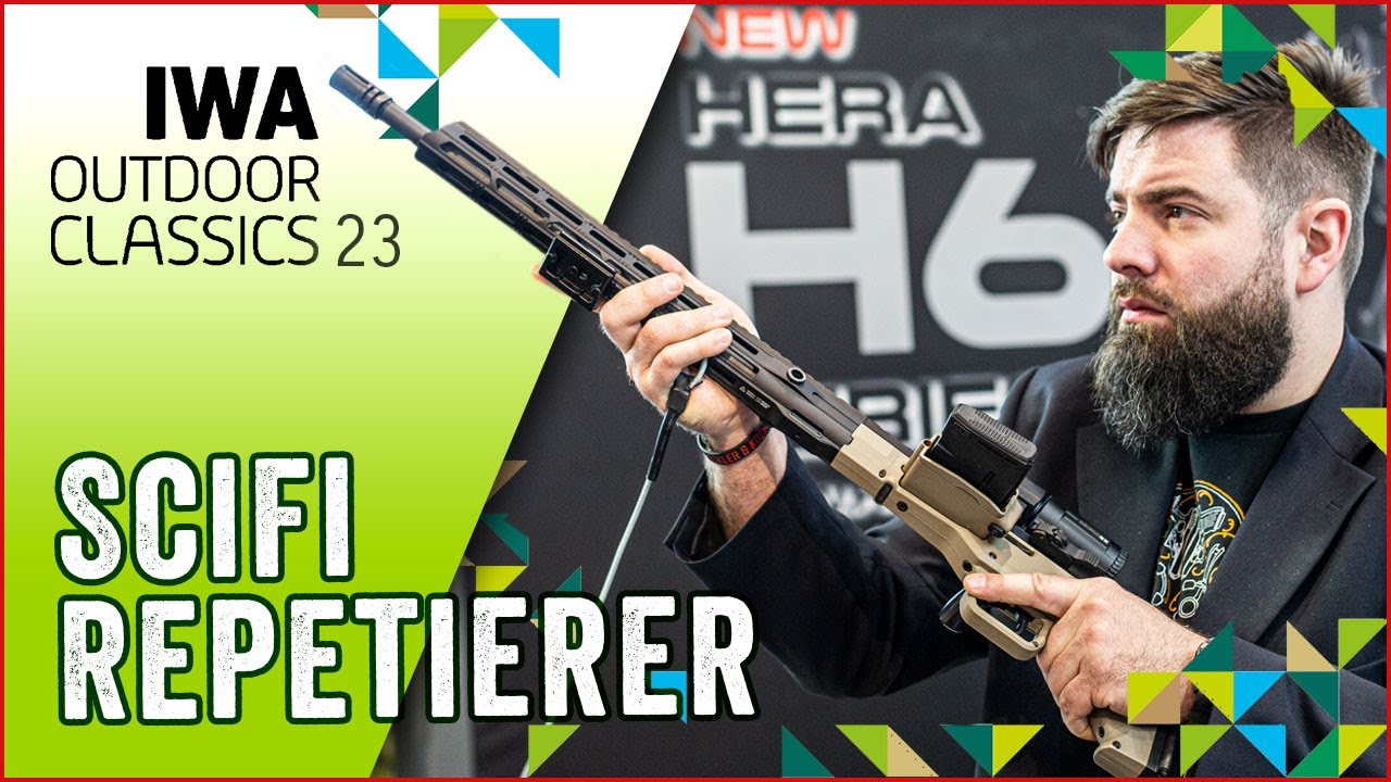 IWA 2023 - Hera Arms und Vortex zeigen innovative Waffen und Optiken - H6, Strike Eagle, Link ...