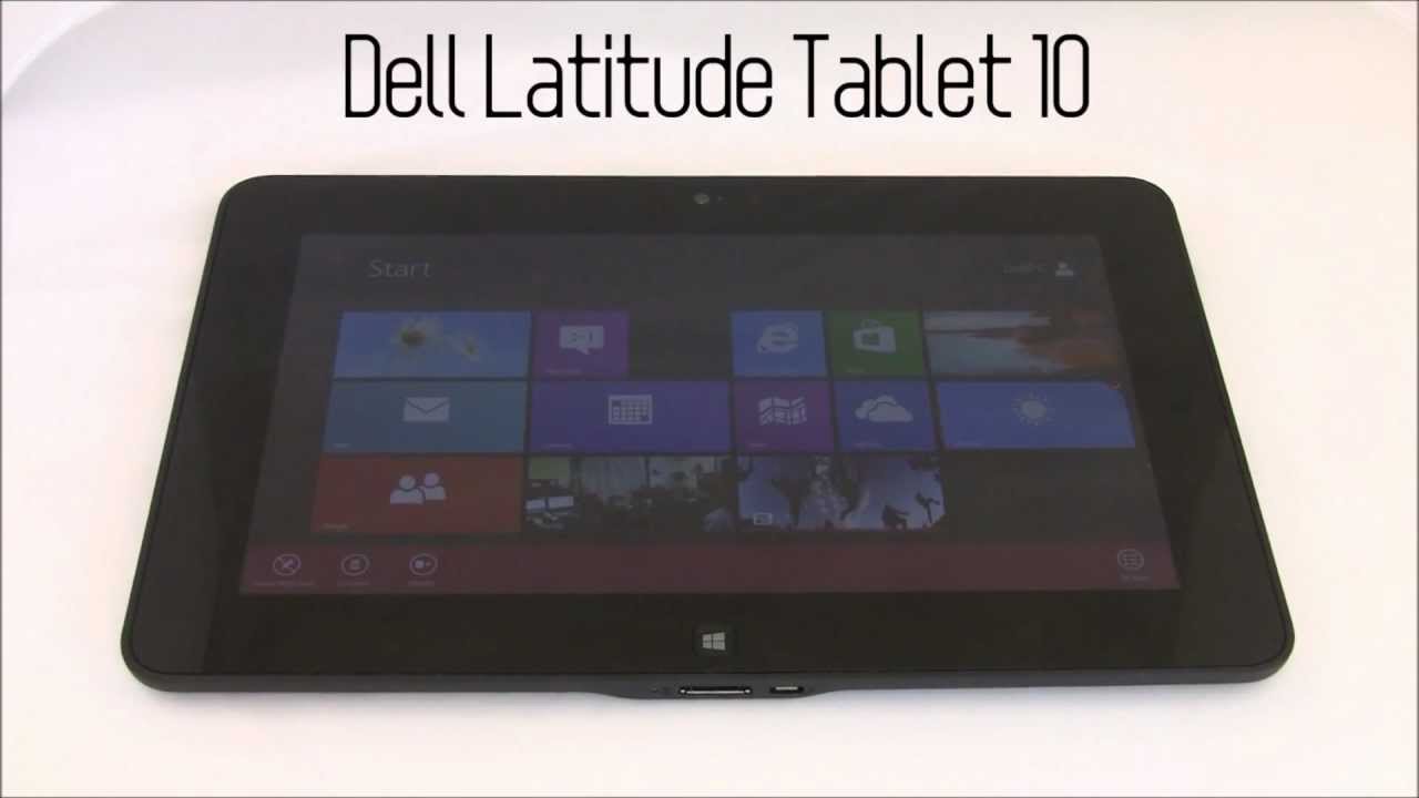 Dell Latitude 10 Windows 8 Pro Tablet - Hardware Overview - YouTube