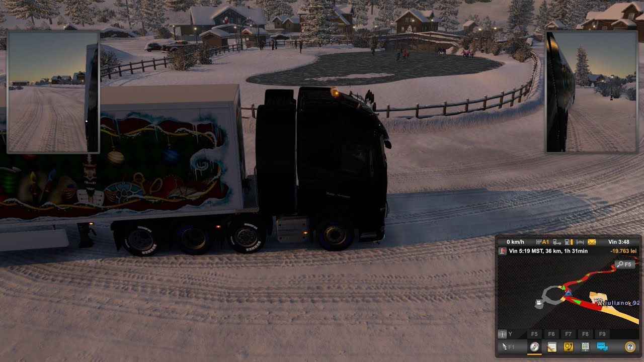 Euro Truck Simulator 2 Snow - YouTube