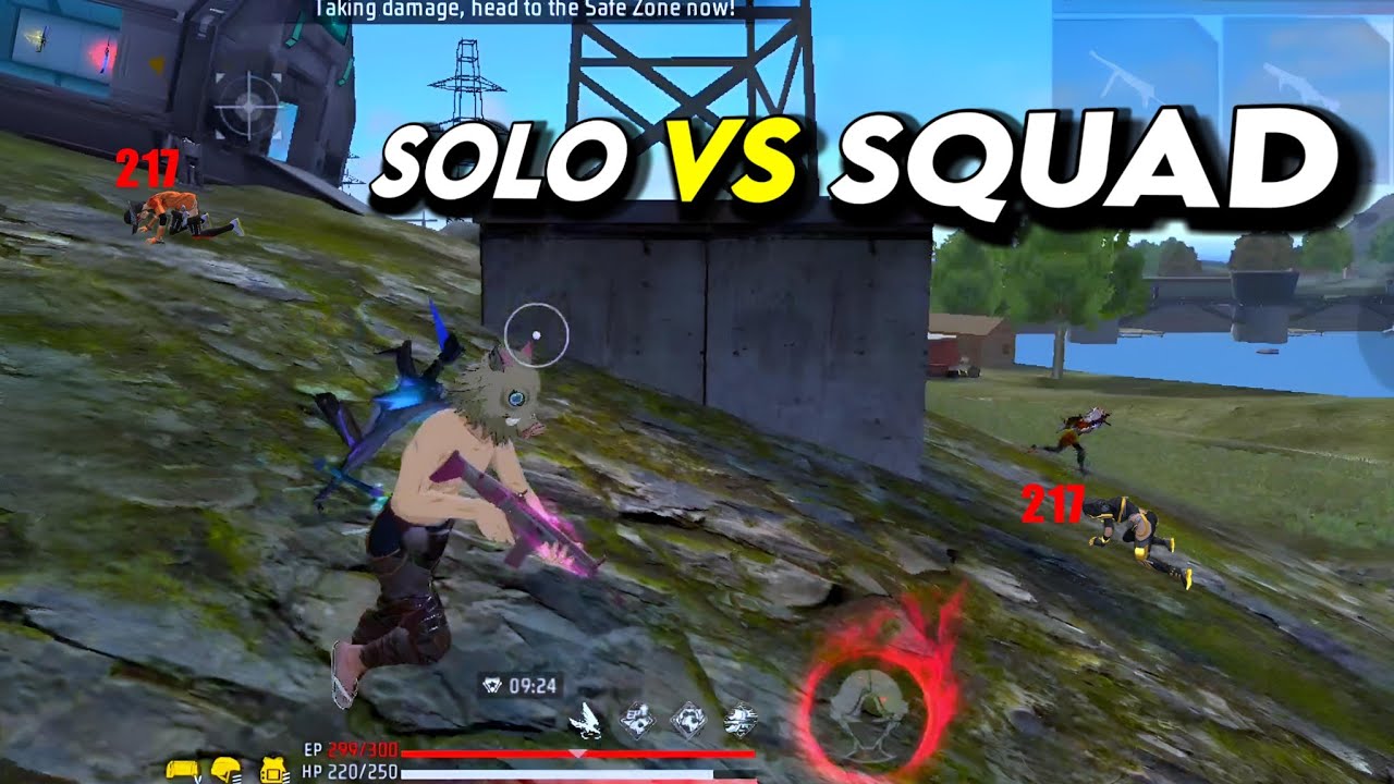 Best Use Of Inosuke Bundle 🔥 In Solo Vs Squad 😱 Gameplay -Dead ...