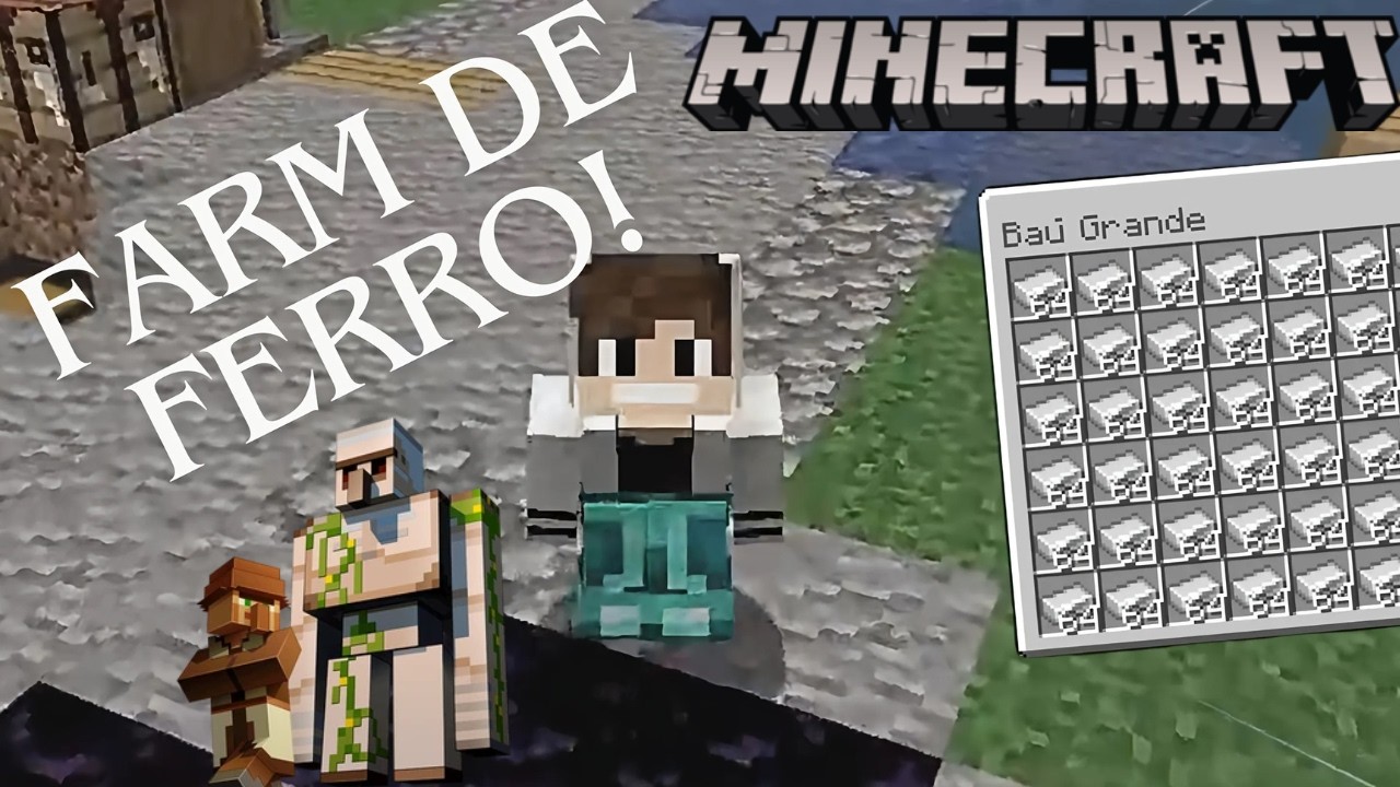 Farm de ferrro terminada, ep. 02 - Lu Gamer - YouTube