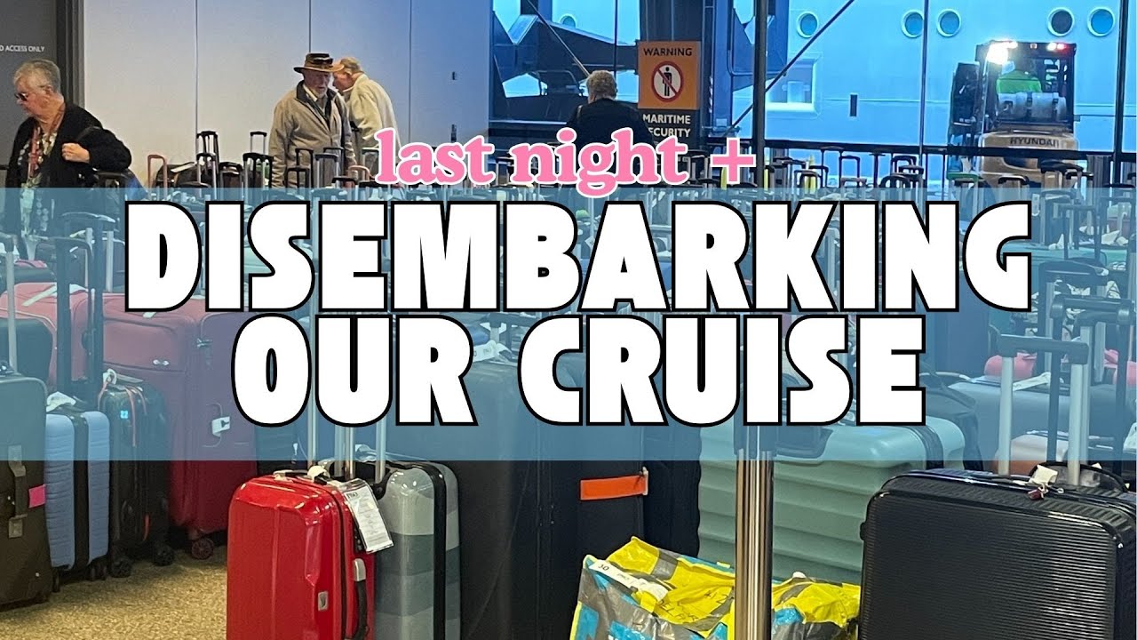 P&O Adventure Final Night and Disembarkation Day | Sydney Australia ...