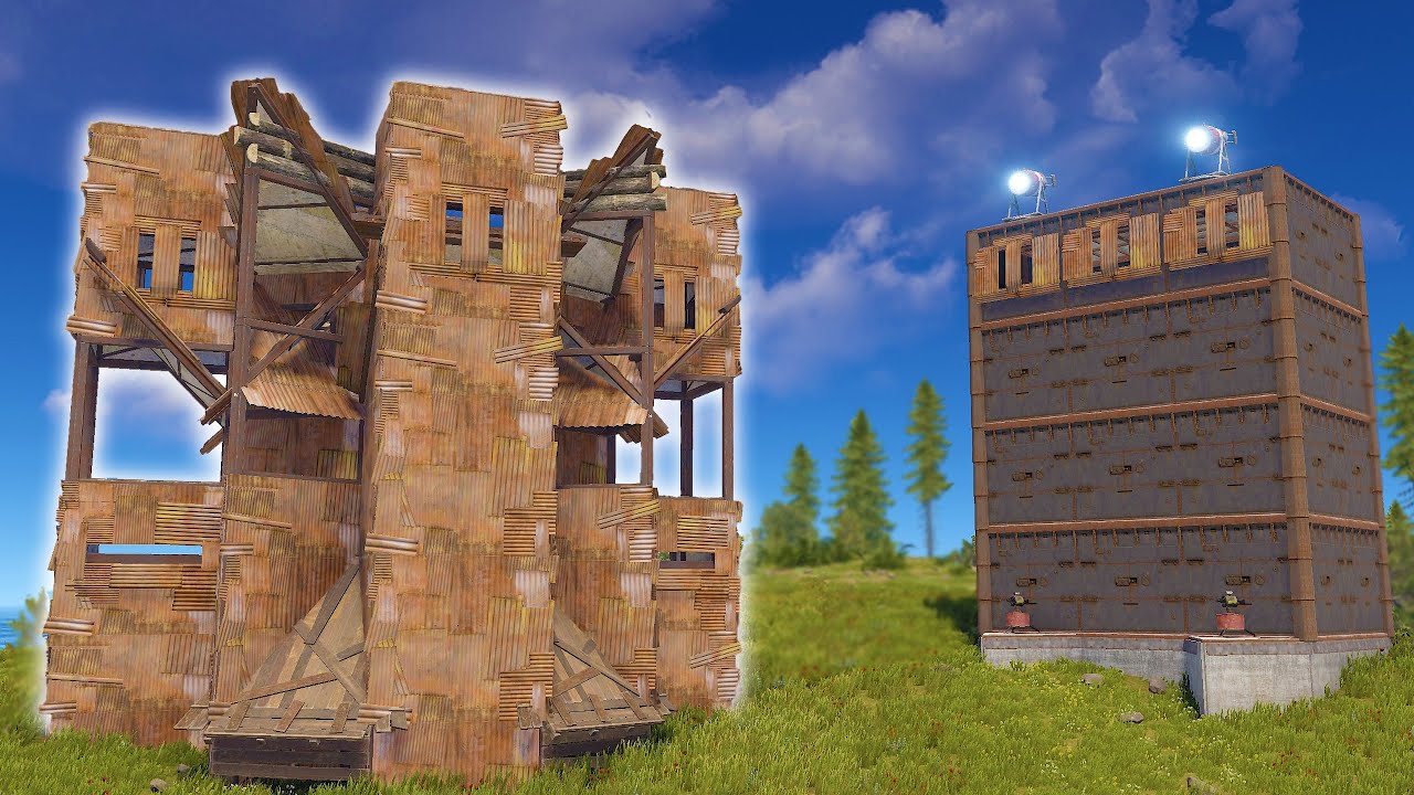 I built the BEST Duo Base in Rust... - YouTube