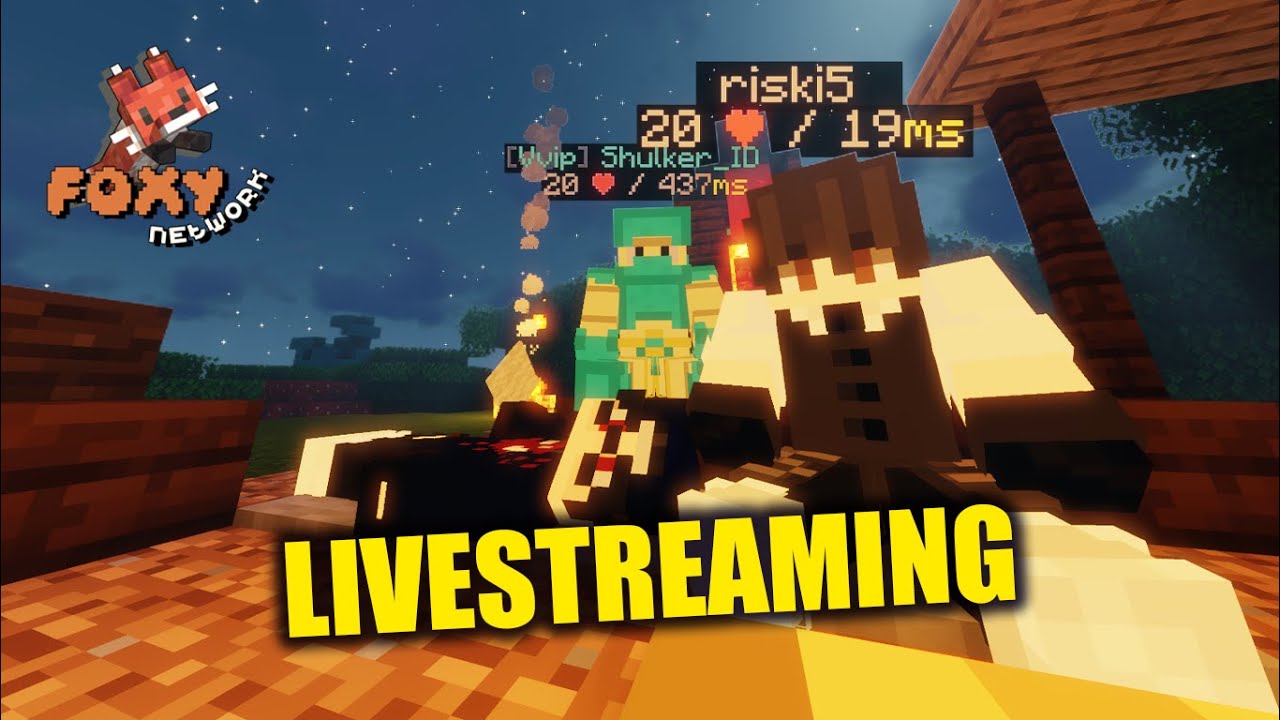 HALLO GUYS - MINECRAFT SERVER INDONESIA - FOXY NETWORK - YouTube